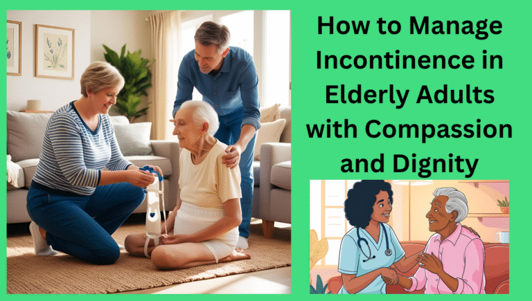 How to Manage Incontinence in Elderly Adults with Compassion
